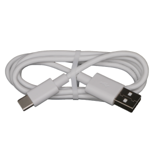 USB-C cable white with PTC – Atkins Hearing Center